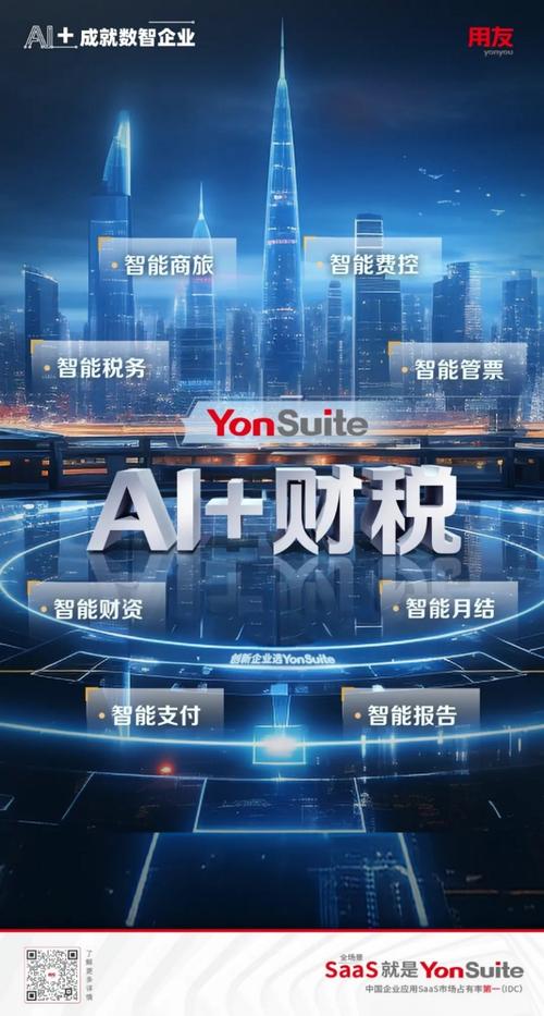 用友YonSuite云端业财税一体化方案截图