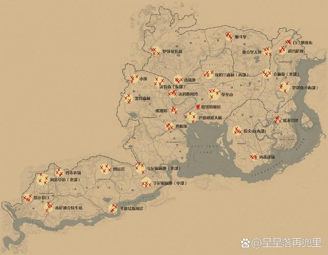 荒野大镖客2藏宝图在哪里大全荒野大镖客2藏宝图在哪里图标