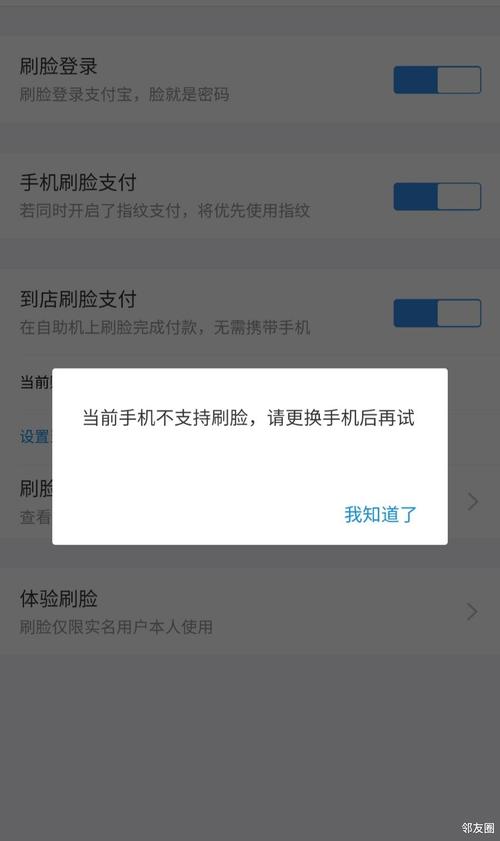 支付宝哪个版本没刷脸图标