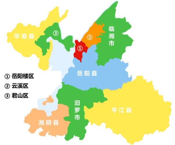 湖南省岳阳市地图截图