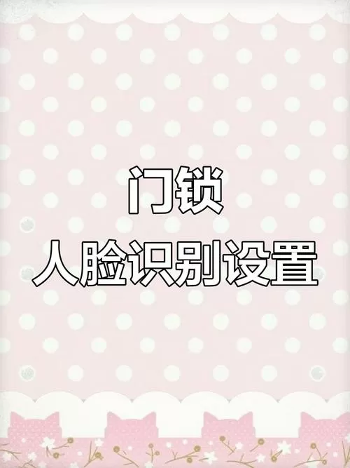 智能锁怎么录入人脸识别截图