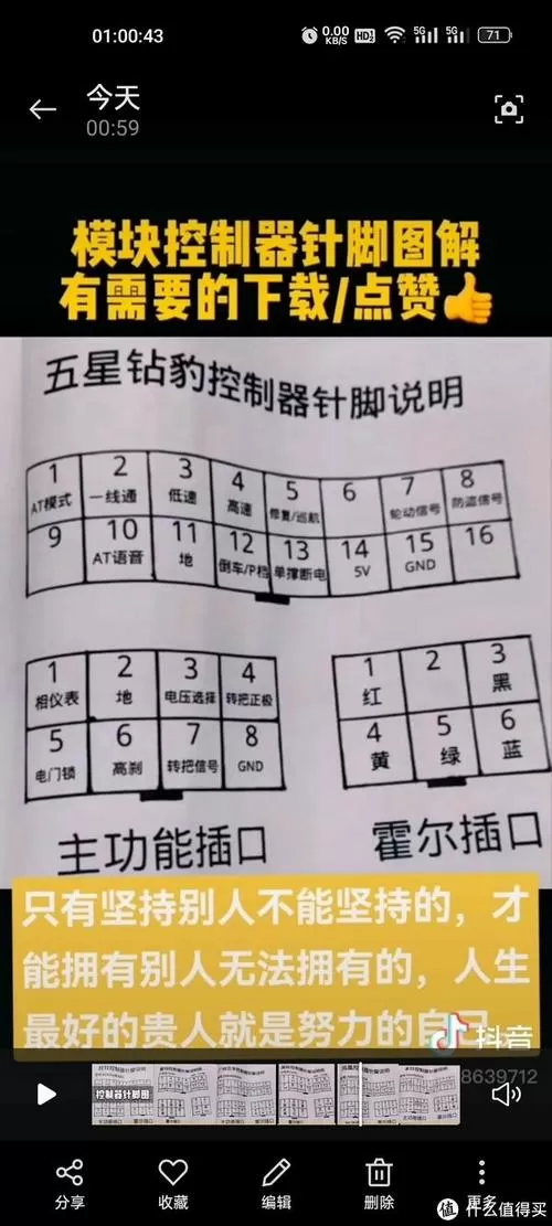 五星钻豹电动车遥控器功能图解图标