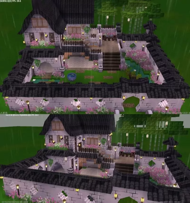 迷你世界简易古风小屋图标