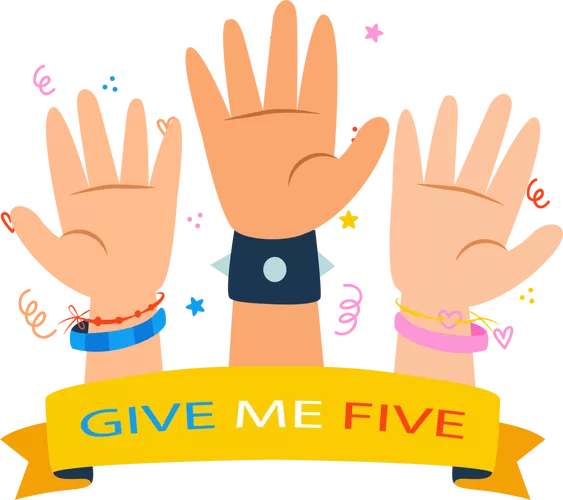 give you five