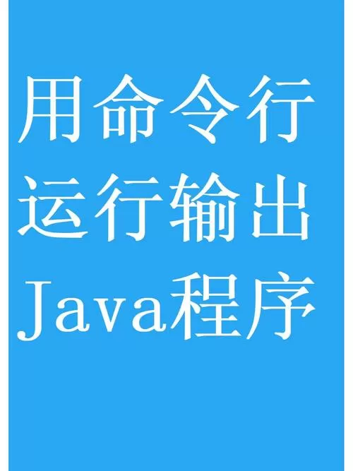 怎么运行java程序截图