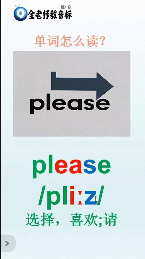 please的音标图标