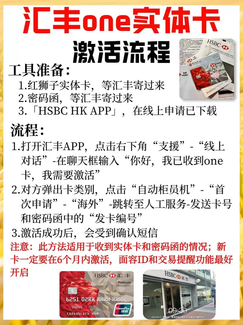 银行卡柜台激活步骤图标