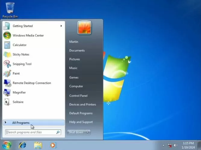 win8开始菜单改经典模式截图