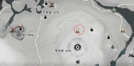 诛仙3四灵宫小号卡点位置坐标截图