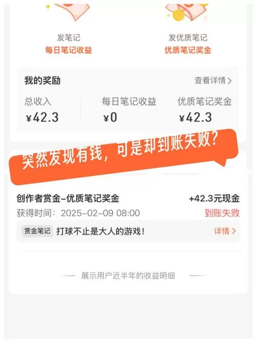 淘金日记提现失败