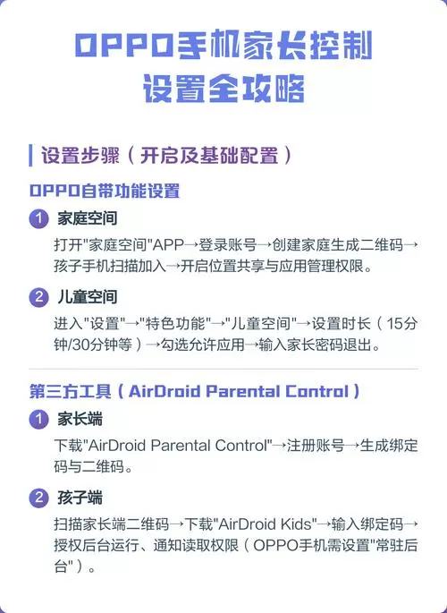 oppo手机家长模式在哪设置图标