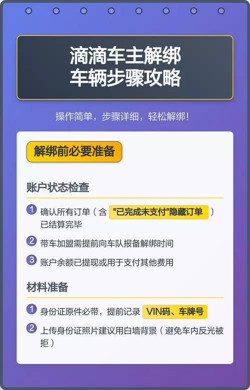 滴滴解绑车辆要多久截图