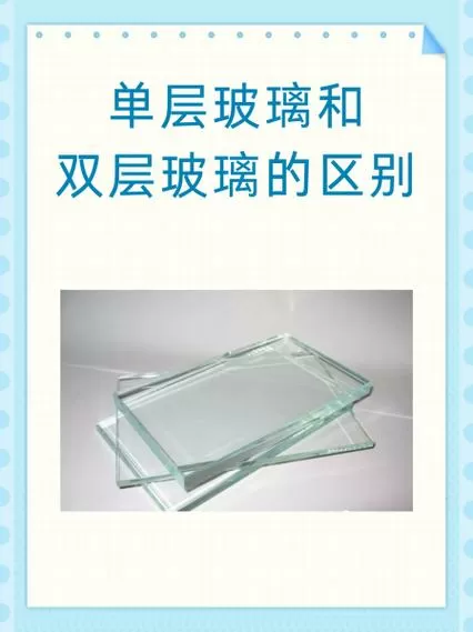 隔音玻璃和双层玻璃的区别图标