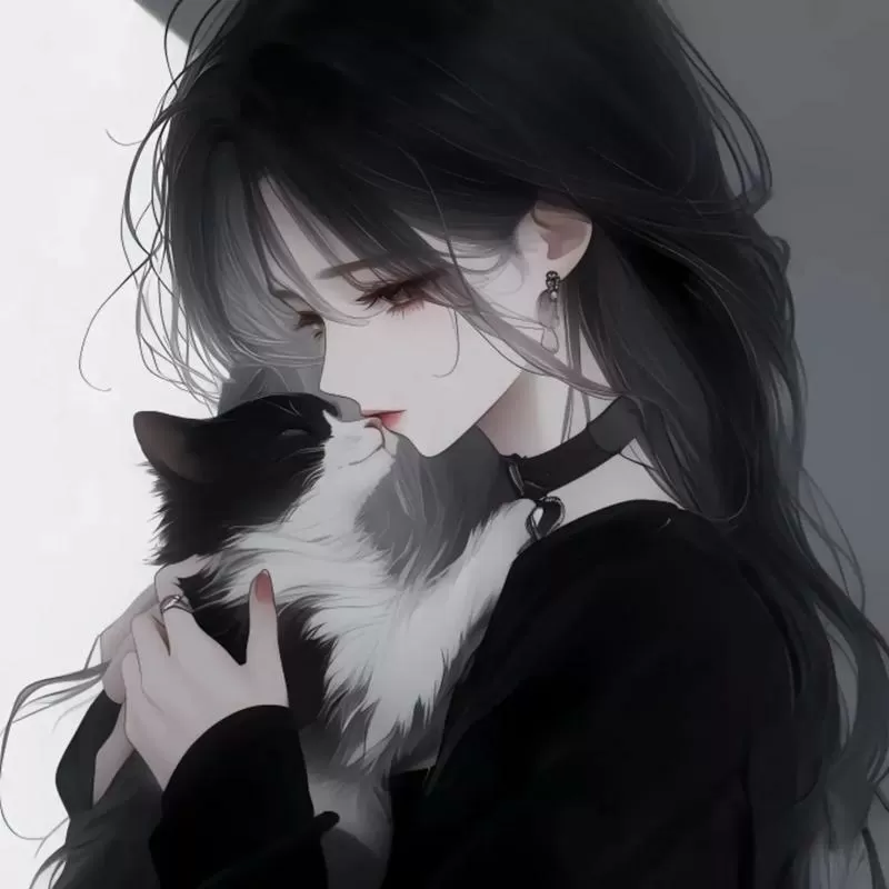 超稀有女生高冷动漫头像小红书