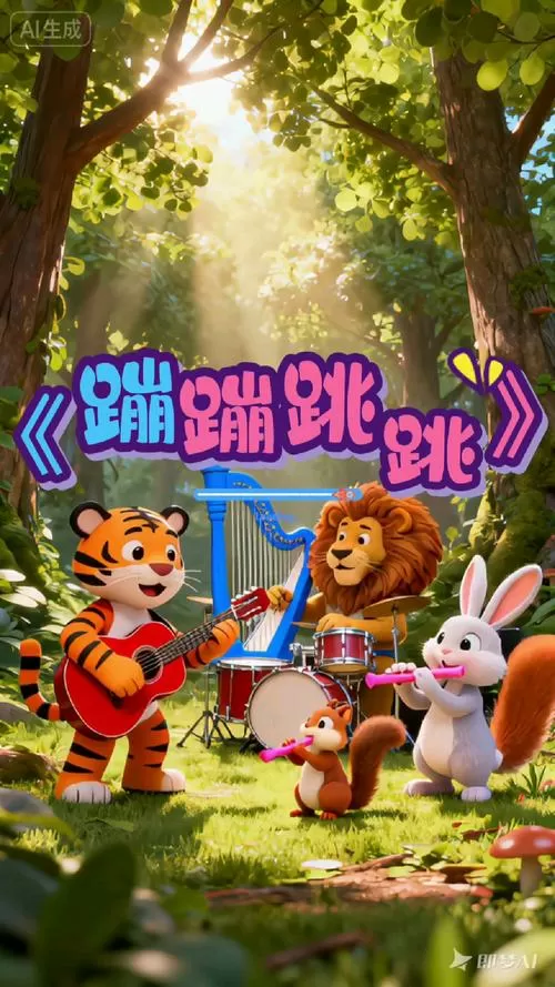 《蹦蹦跳跳》歌曲图标