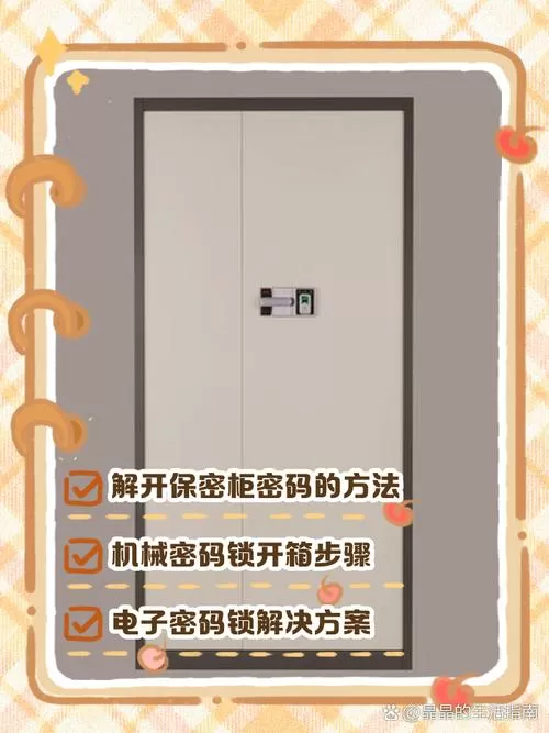 保密柜密码忘记了怎么解除