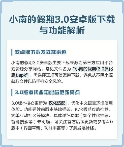 小南的假期3.0(汉化版)图标