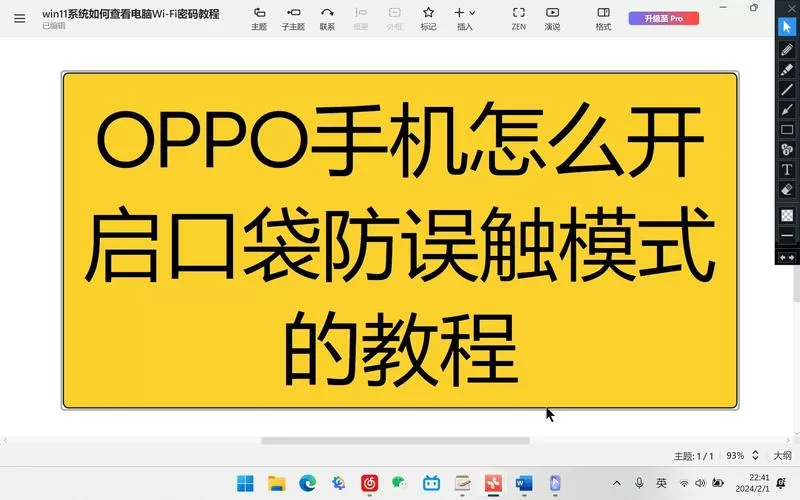 oppo口袋防触摸在哪里打开的