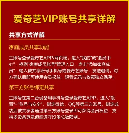 爱奇艺怎样共享VIP截图