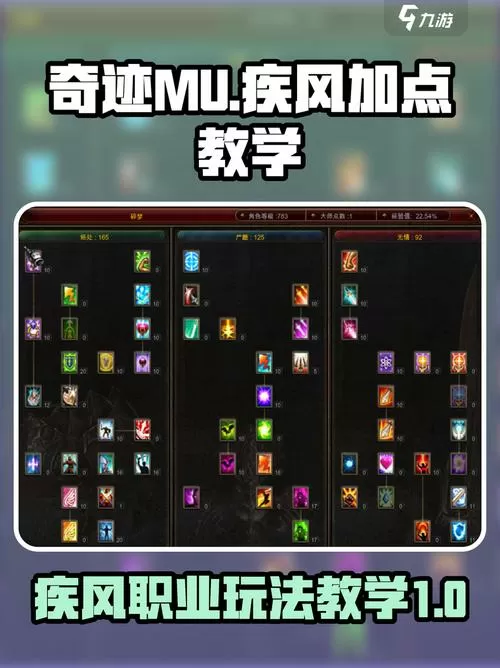 mu奇迹召唤师加点图标