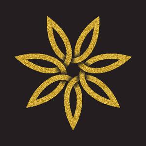 金闪花图标