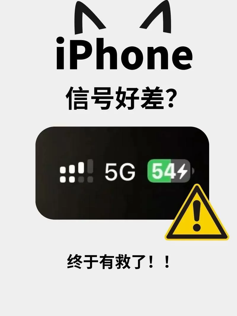 手机信号慢的解决方法图标