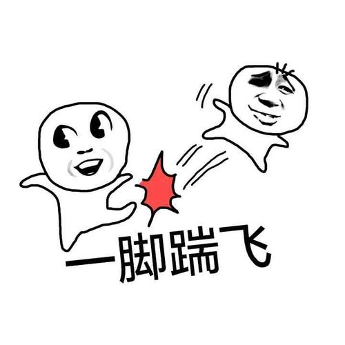 踹飞你的表情包截图