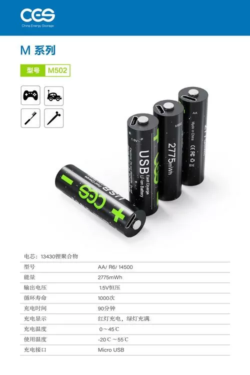 1.5v电池多少毫安图标