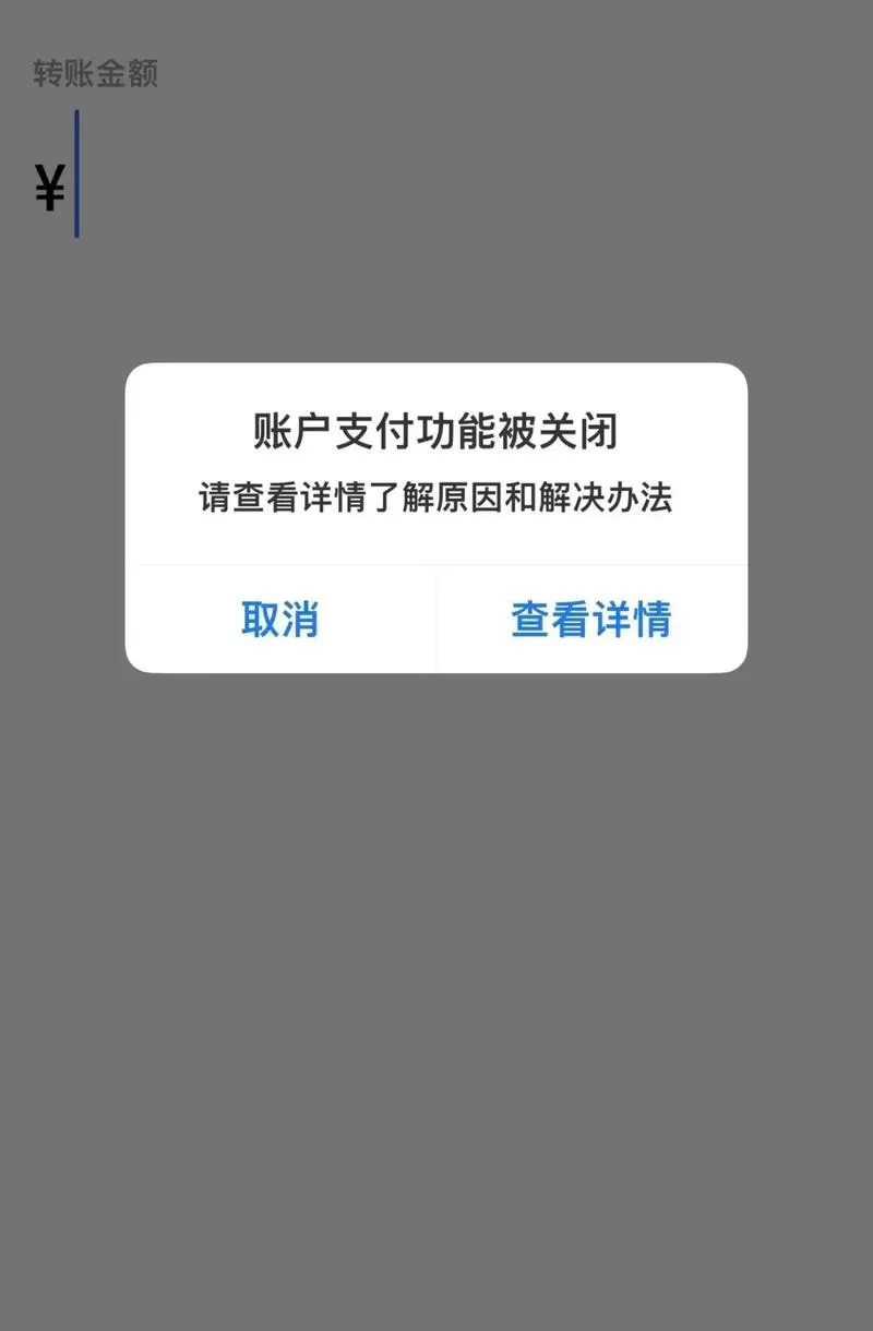 支付宝提现功能关闭怎么解除