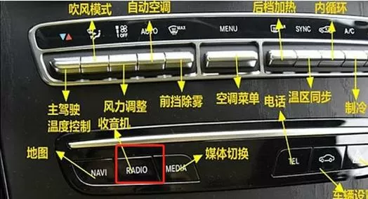 车一打火就有收音机,咋关图标