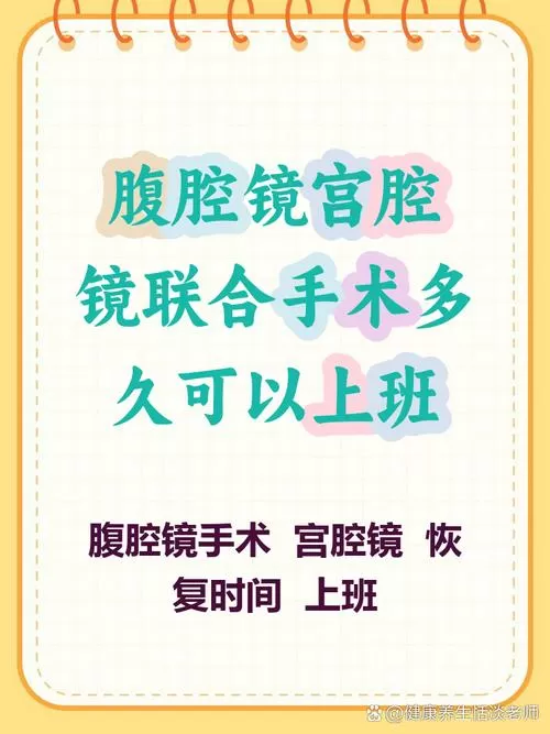 宫腔镜和腹腔镜一起做多久恢复图标