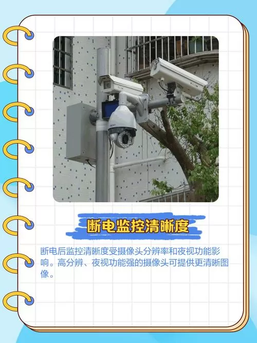 监控摄像头在断电的时候还工作吗
