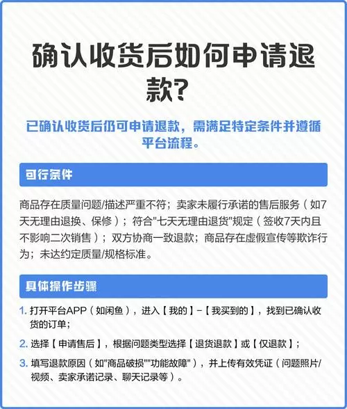 已经确认收货怎么申请退款截图
