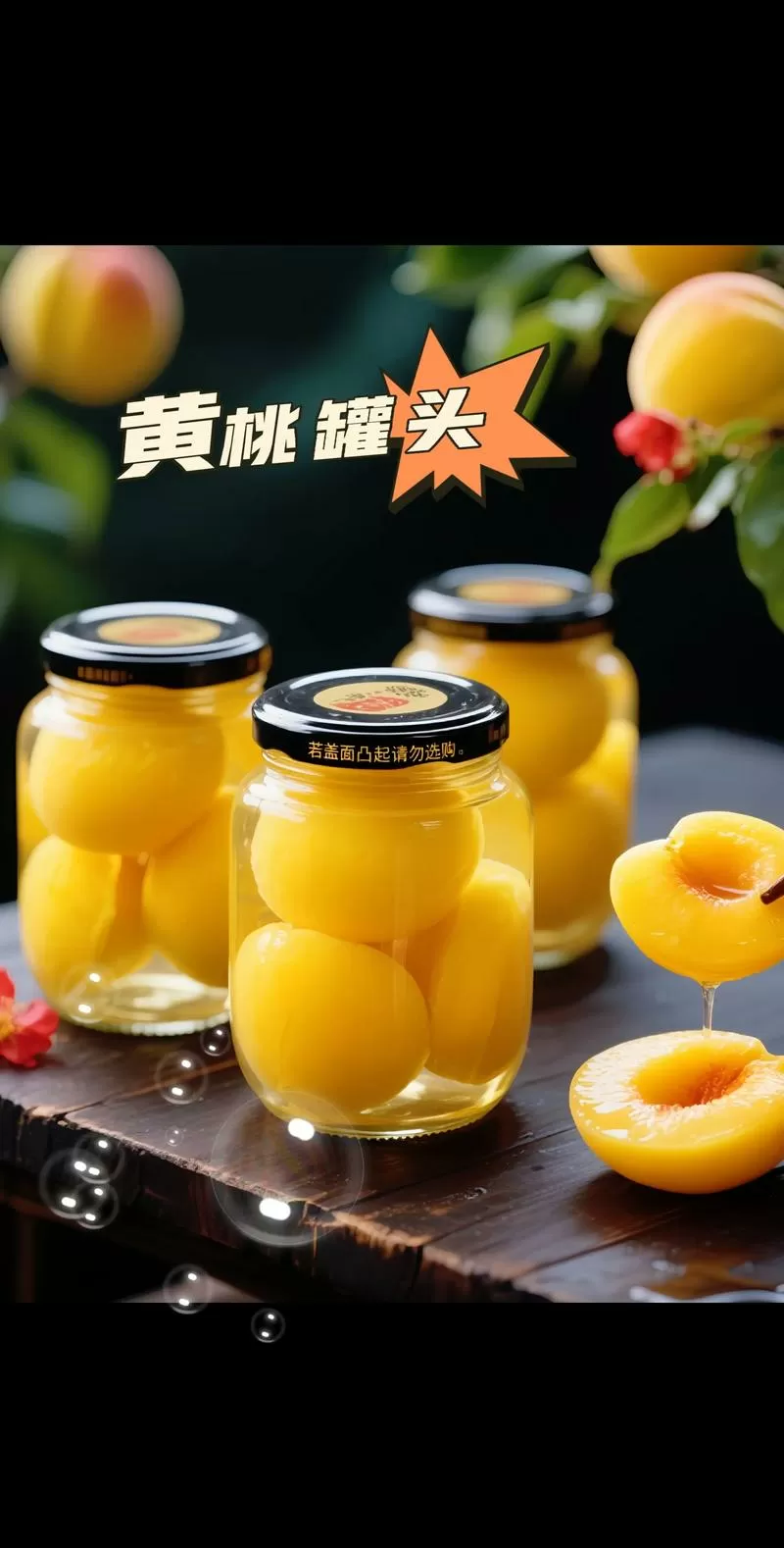 黄桃罐头玻璃瓶可以用来干嘛图标