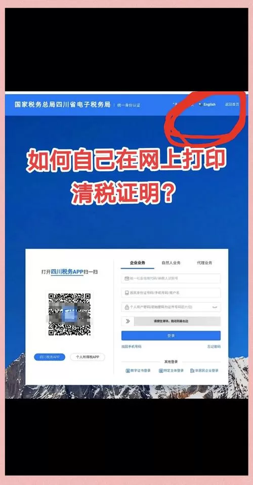 清税证明在电子税务局怎么打印图标