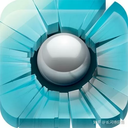 一个用球砸玻璃的游戏图标