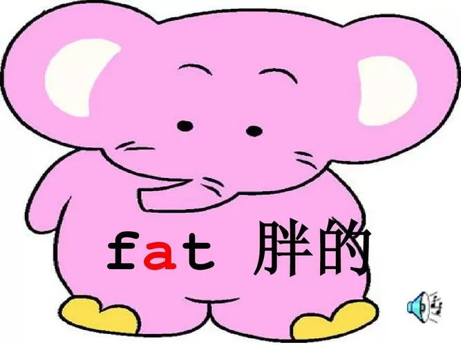 胖子 英文图标
