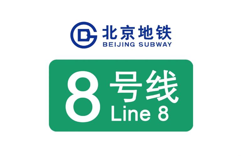 北京地铁八号线图标