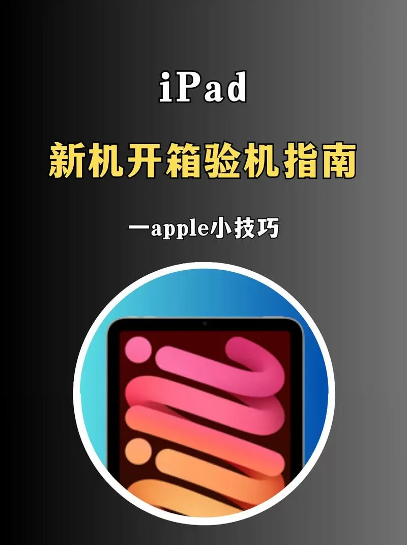 ipad验机方法截图