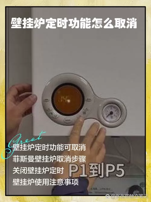 壁挂炉怎么定时图标