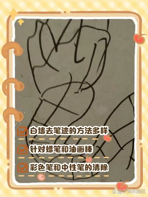 怎样去除墙壁上的铅笔痕迹截图