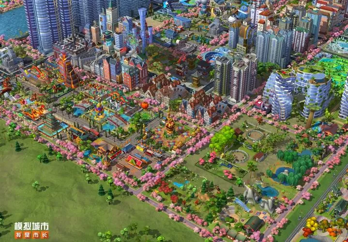 模拟城市四截图