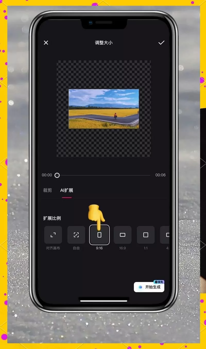 竖着视频怎么横过来截图