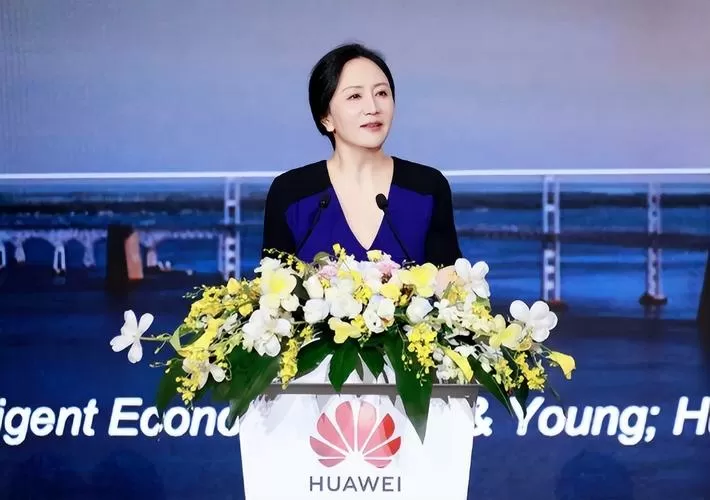 华为孟晚舟截图