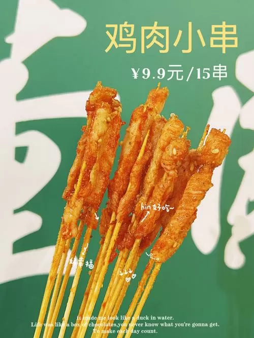 鸡肉小串图片图标