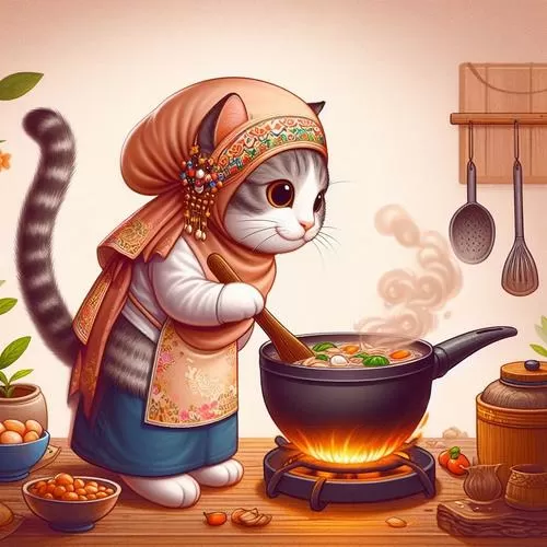 橘猫做饭视频图标