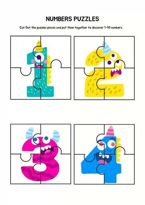 数字拼图技巧图标
