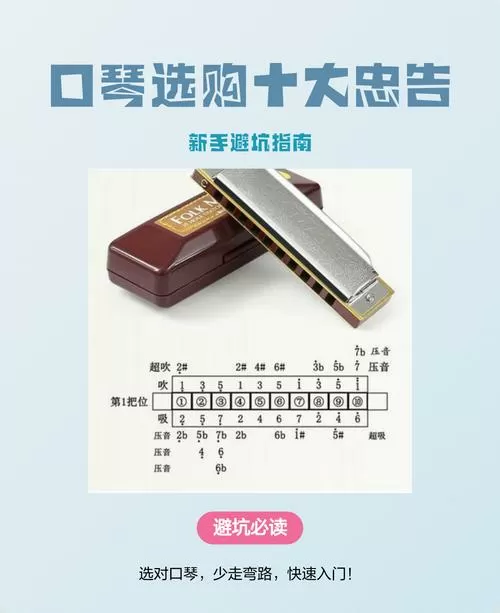 口琴最建议买的三个调图标