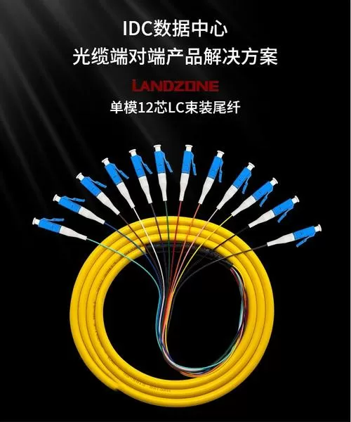 12芯光纤线序图标