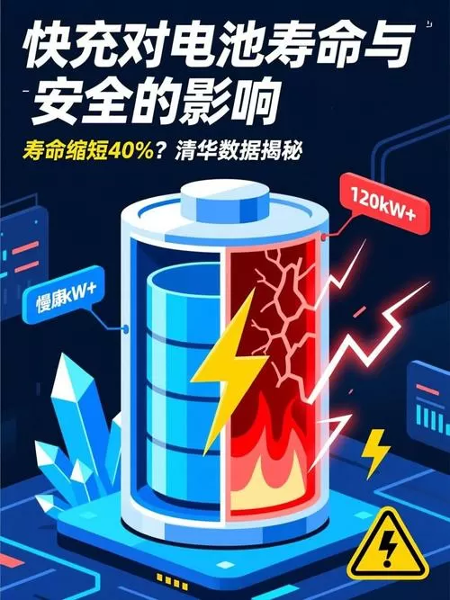 手机快充对电池寿命的影响图标